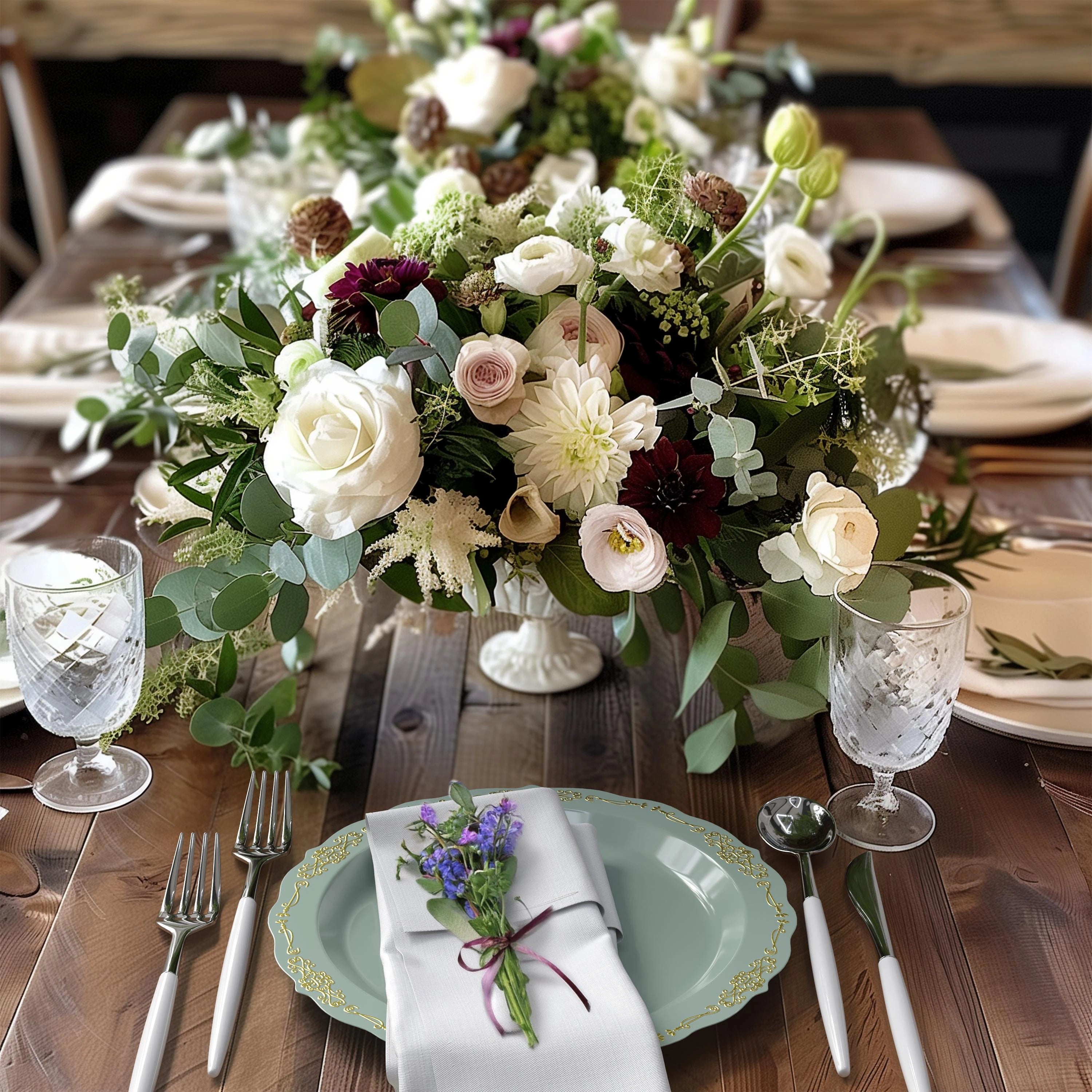 9" Elegant Dinner Plates