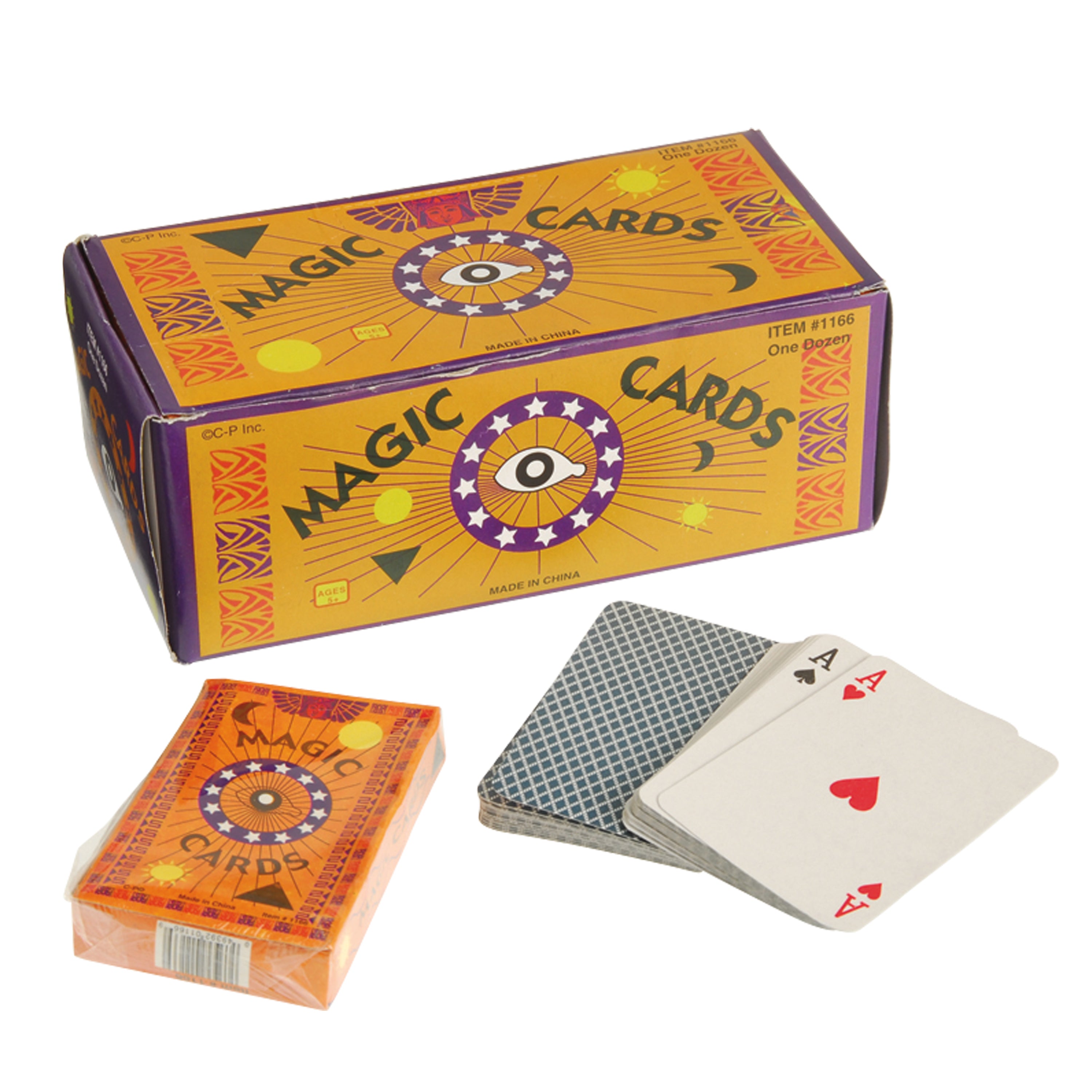 Magic Playing Cards - 12 Count