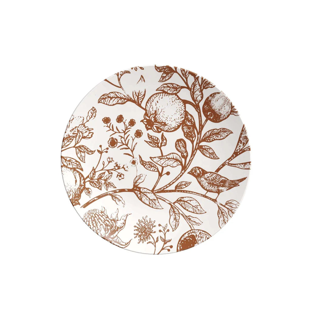 8" Rimonim Design Plastic Elegant Plates (10)