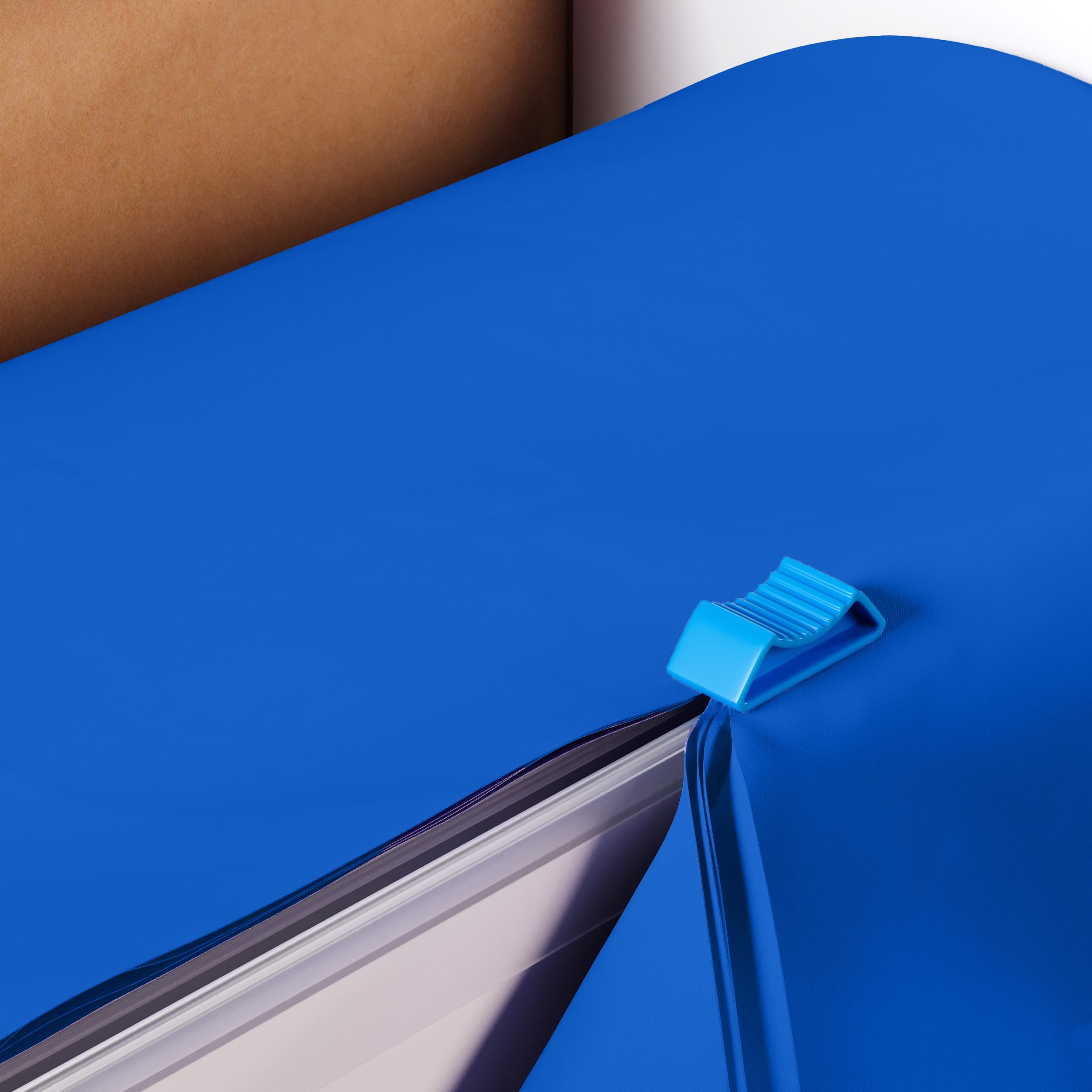 54 In. X 100 Ft. Dark Blue Cut To Size Table Cover