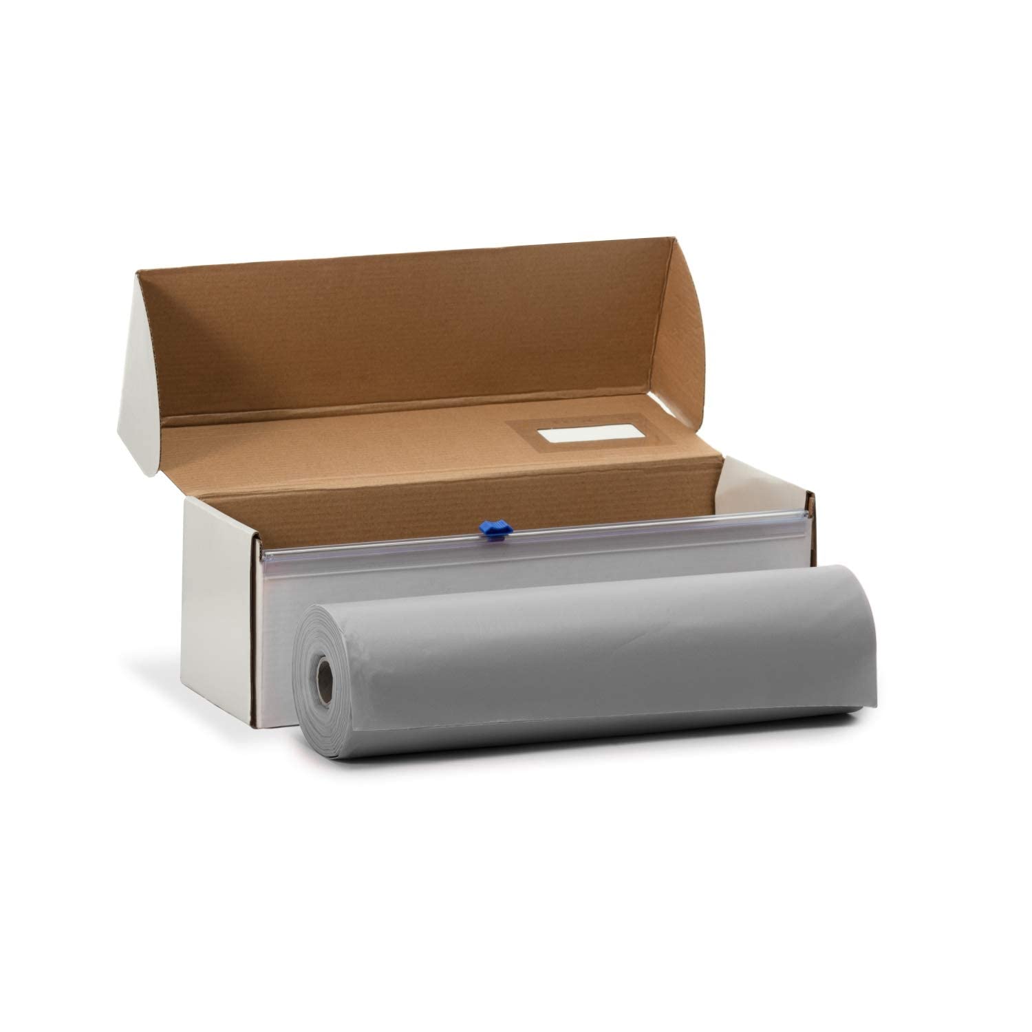 54 In. X 100 Ft. Silver Cut To Size Table Cover