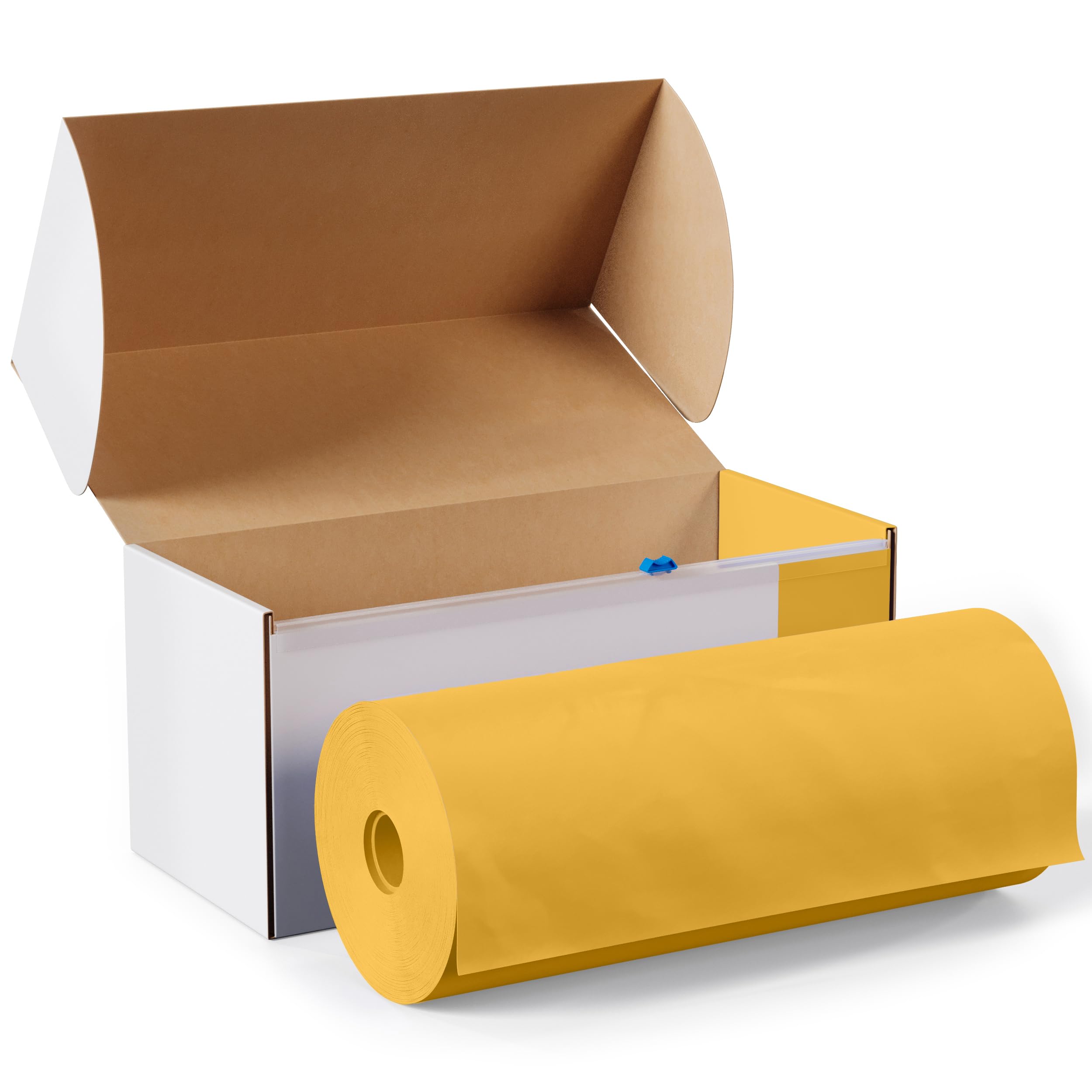 54 In. X 300 Ft. Yellow Cut To Size Table Cover