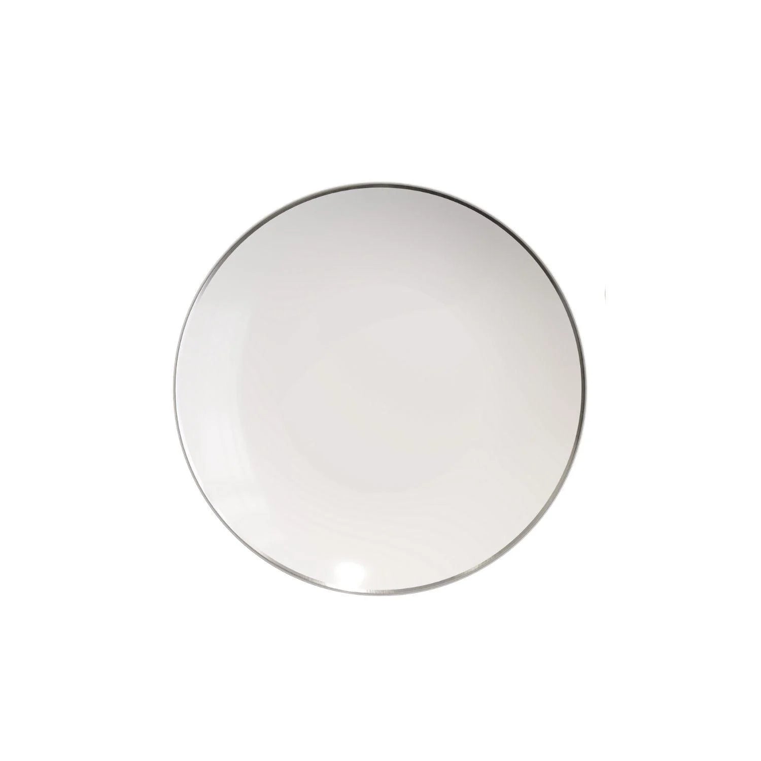 6" Classic Silver Design Elegant Plates - 10 ct.