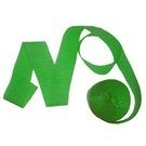 Emerald Green Crepe Streamers - 81 Ft.