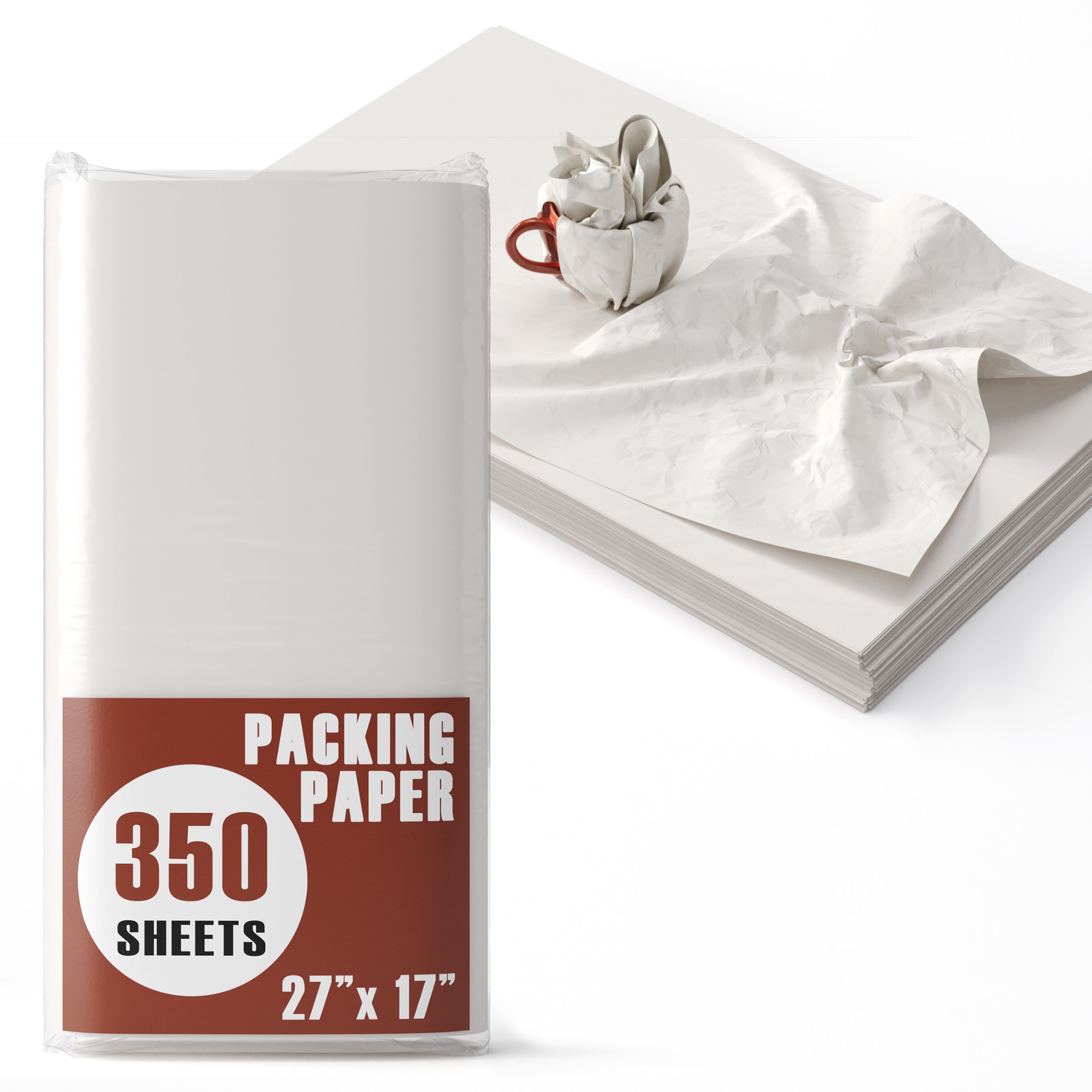 27" x 17" Newsprint Packing Paper | Factory Direct Party