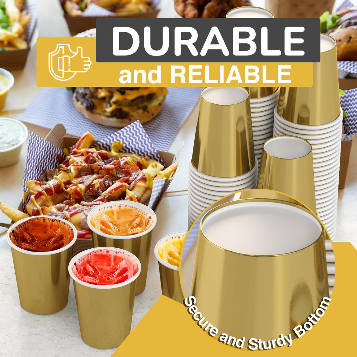 Disposable Cups: Plastic & Paper Cups | All Colors & Sizes