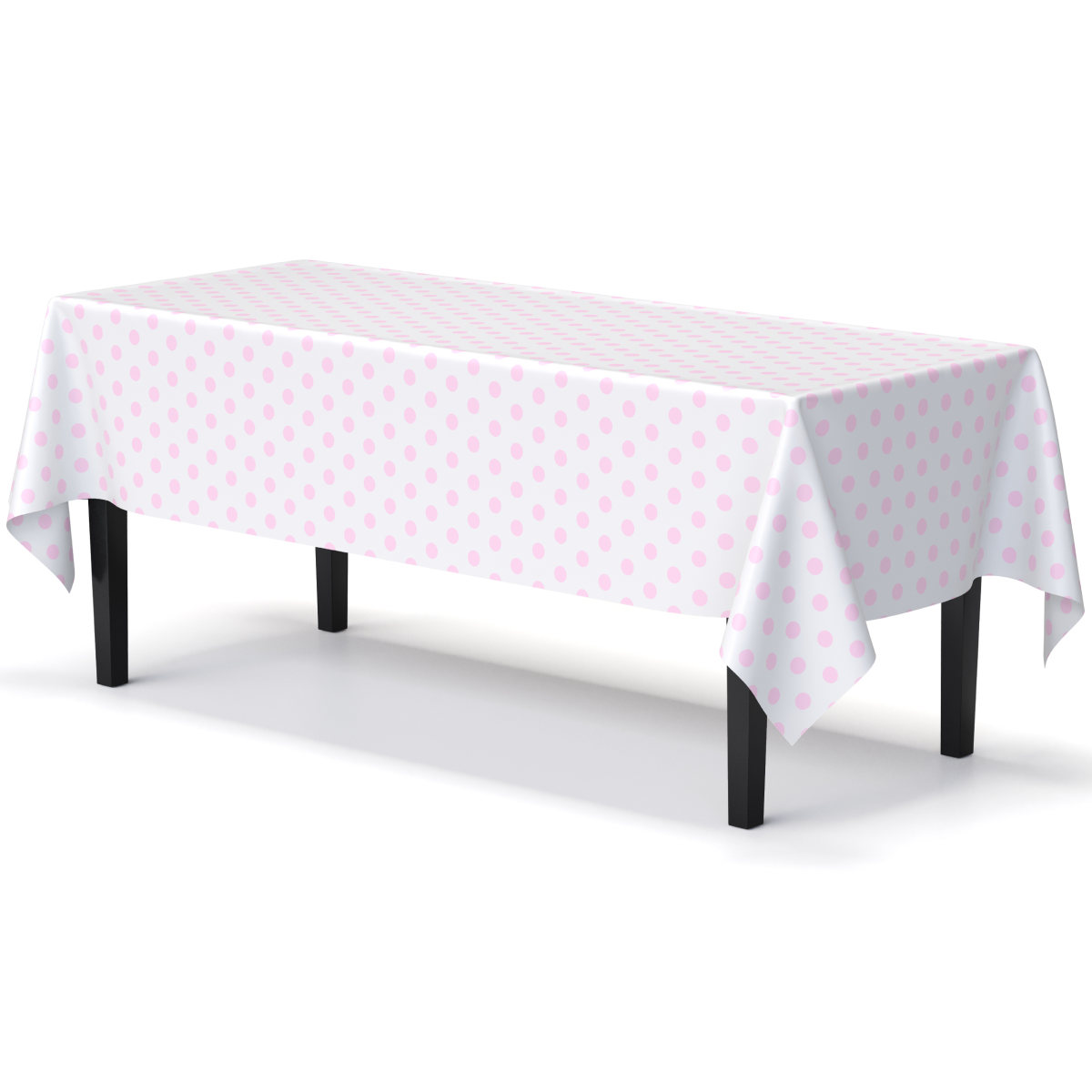 Pink Polka Dot Tablecloths