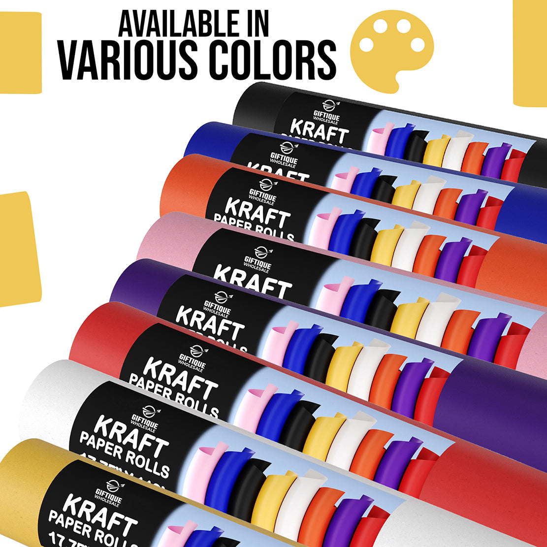 17.75 x 110 Purple Craft Paper Roll | Factory Direct Party