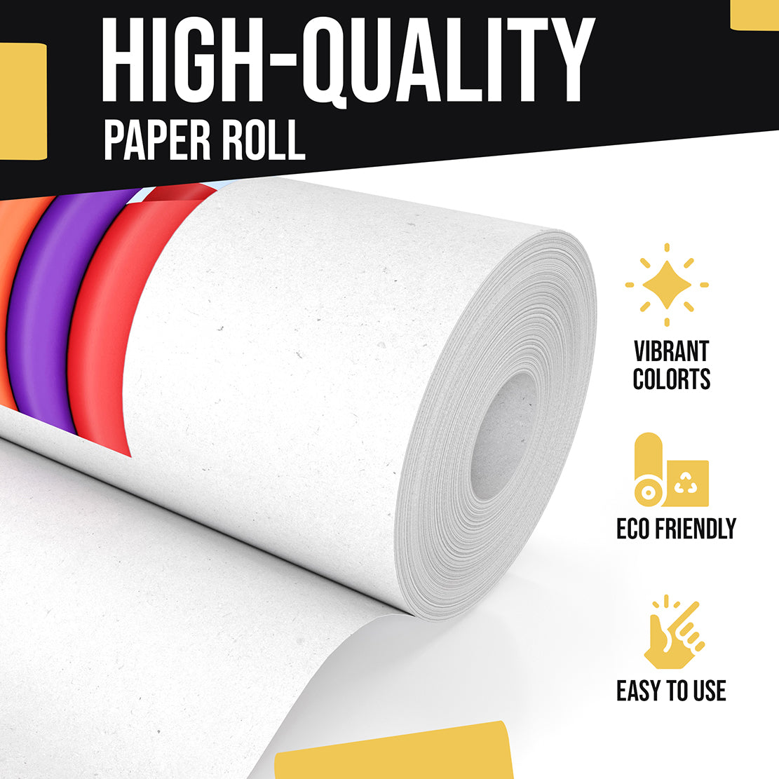 17.75 In. x 110 Ft. White Craft Paper Roll