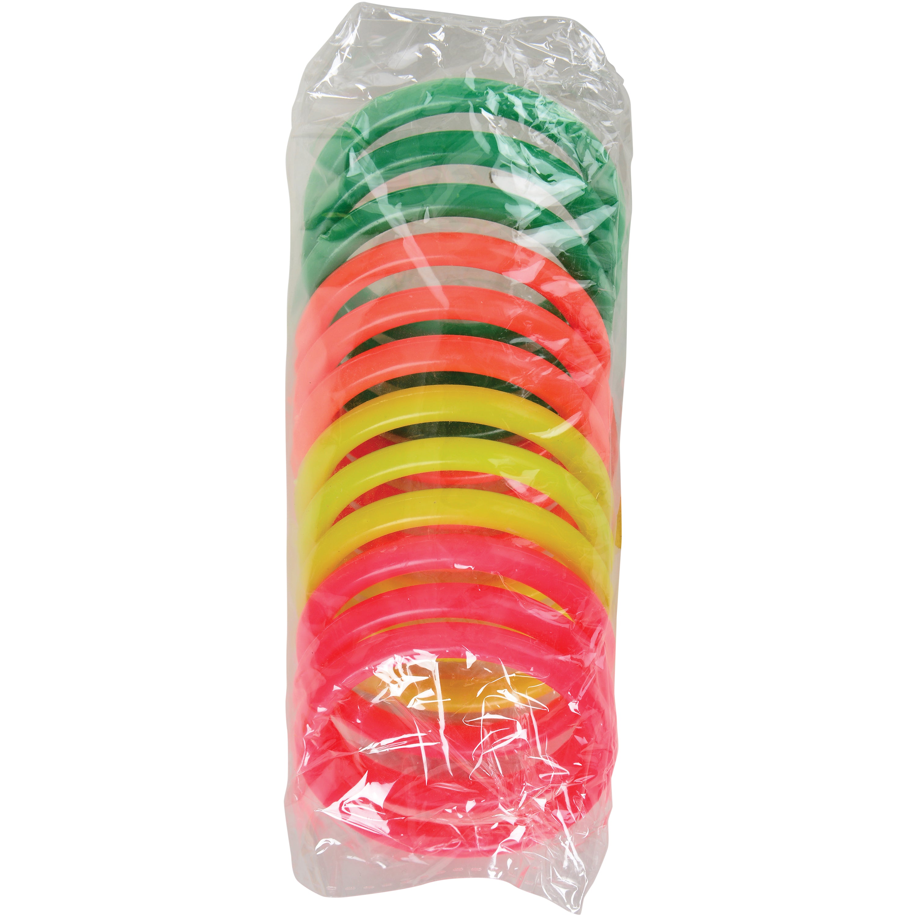 Neon Carnival Rings/5.25 Inch - 12 Count