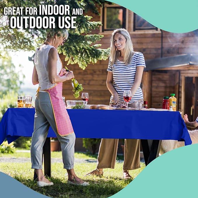 Blue Tablecloth Roll