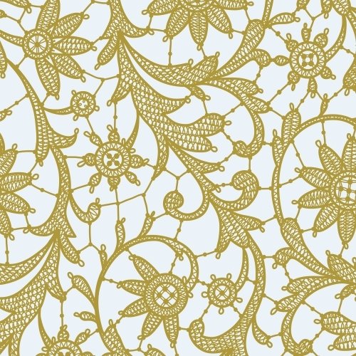 Gold Lace Tablecloth