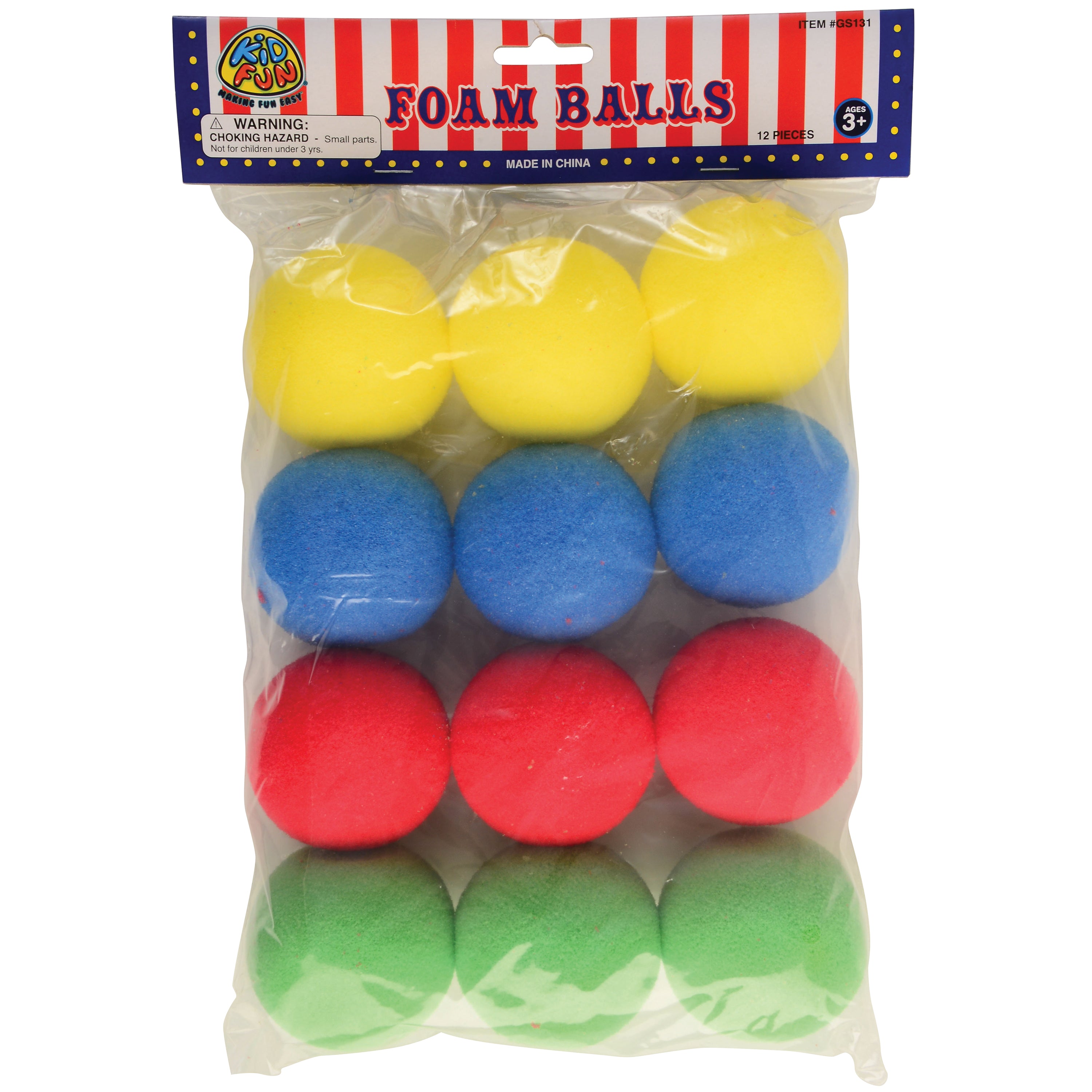 Foam Balls - 12 Count
