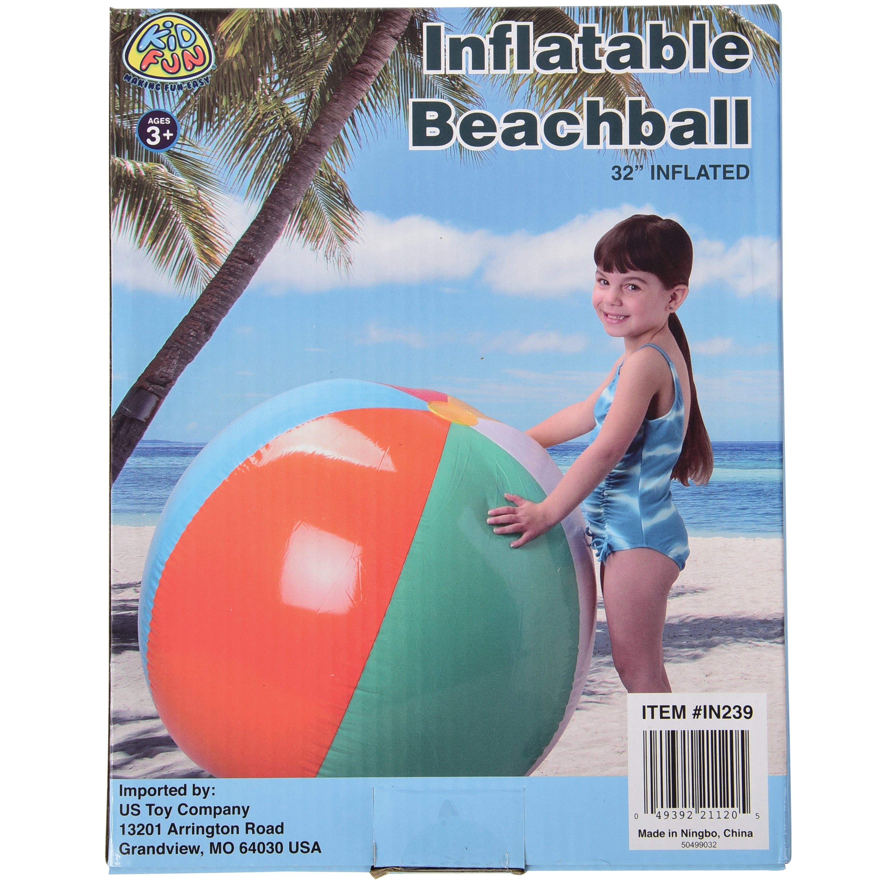 Beachball Inflate/48 In/ 30 In Diam