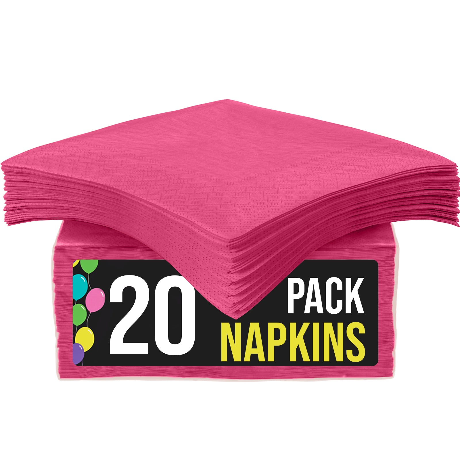 Hot Pink Luncheon Napkins