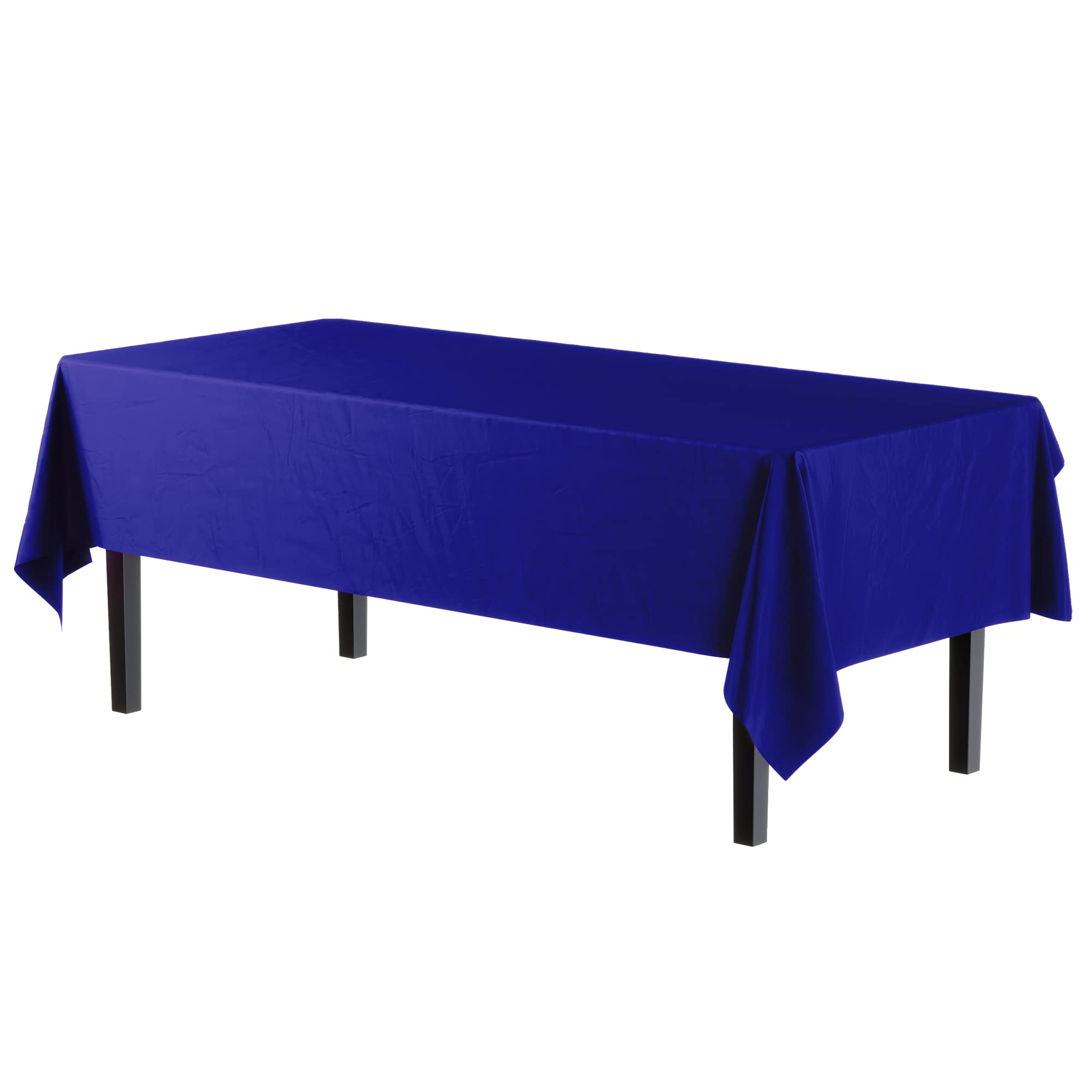 Navy Plastic Tablecloths