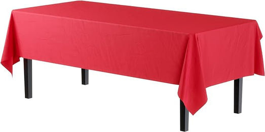Red Plastic Tablecloths
