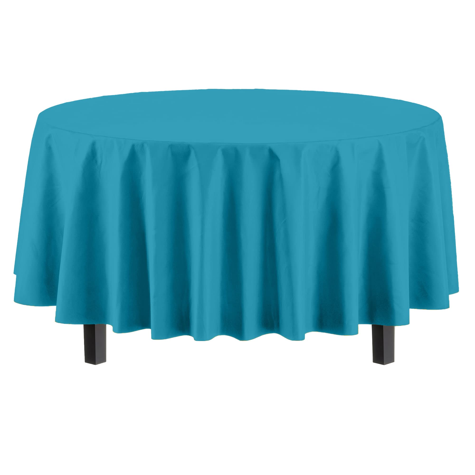 Turquoise Round Tablecloth