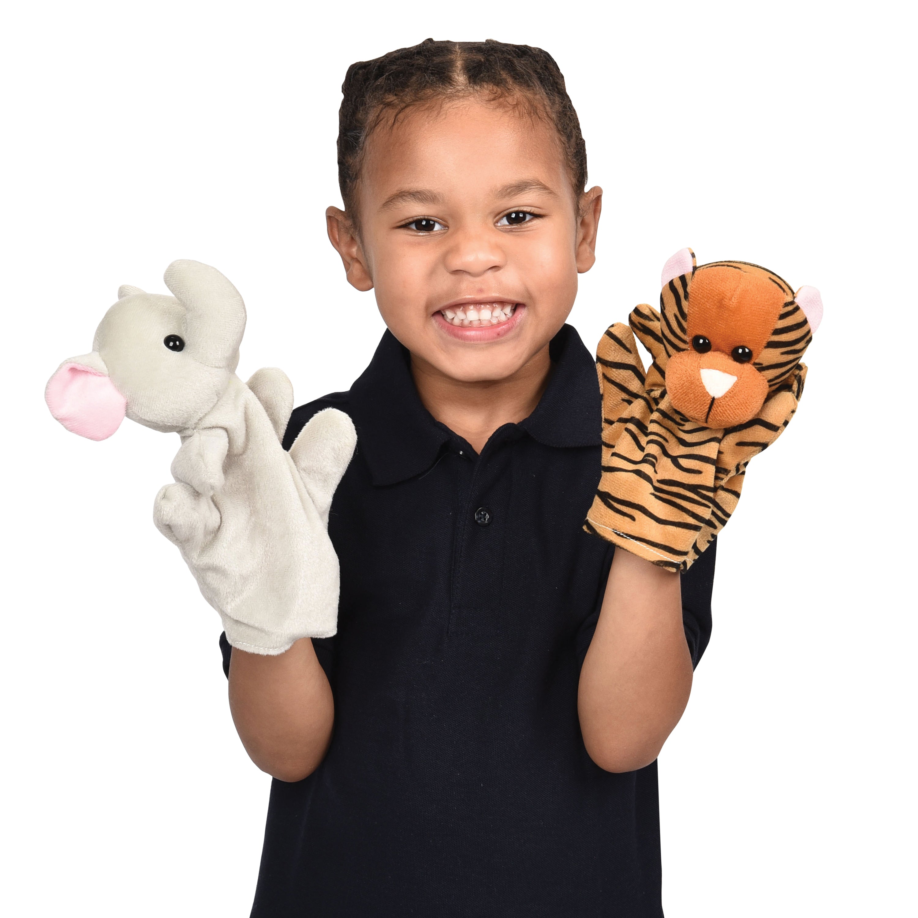Animal Hand Puppet/24-Pc - 24 Count