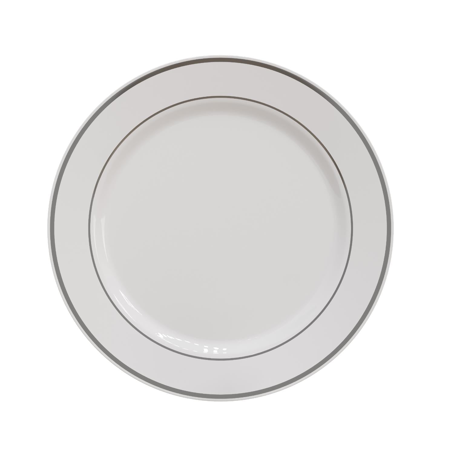 Fancy White Plates