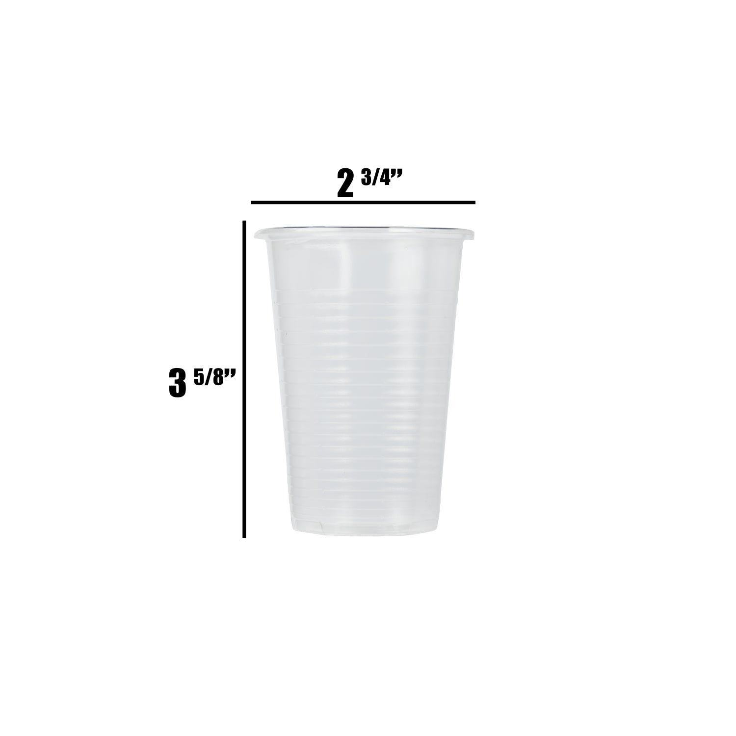 7 Oz. Plastic Cups - 100 Ct.