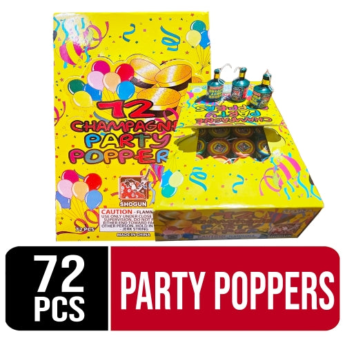 Classic Party Poppers