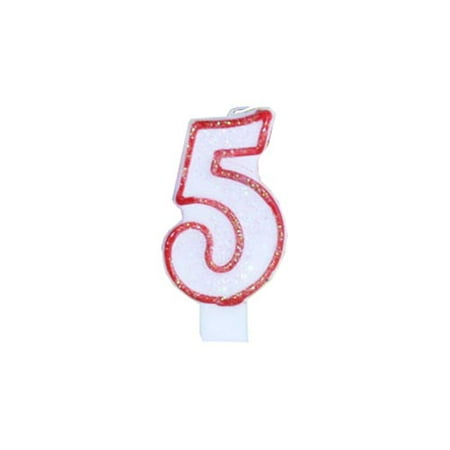 5 Small Birthday Candle