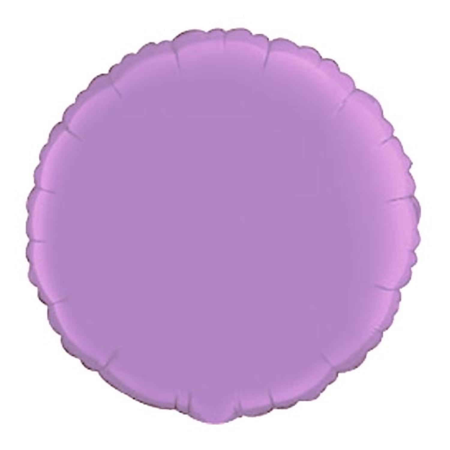 18" Shiny Lavender Round Mylar Balloon